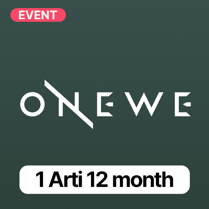 [pre-order : ONEWE] BFF 1 Arti 12 month subscription | fromm store