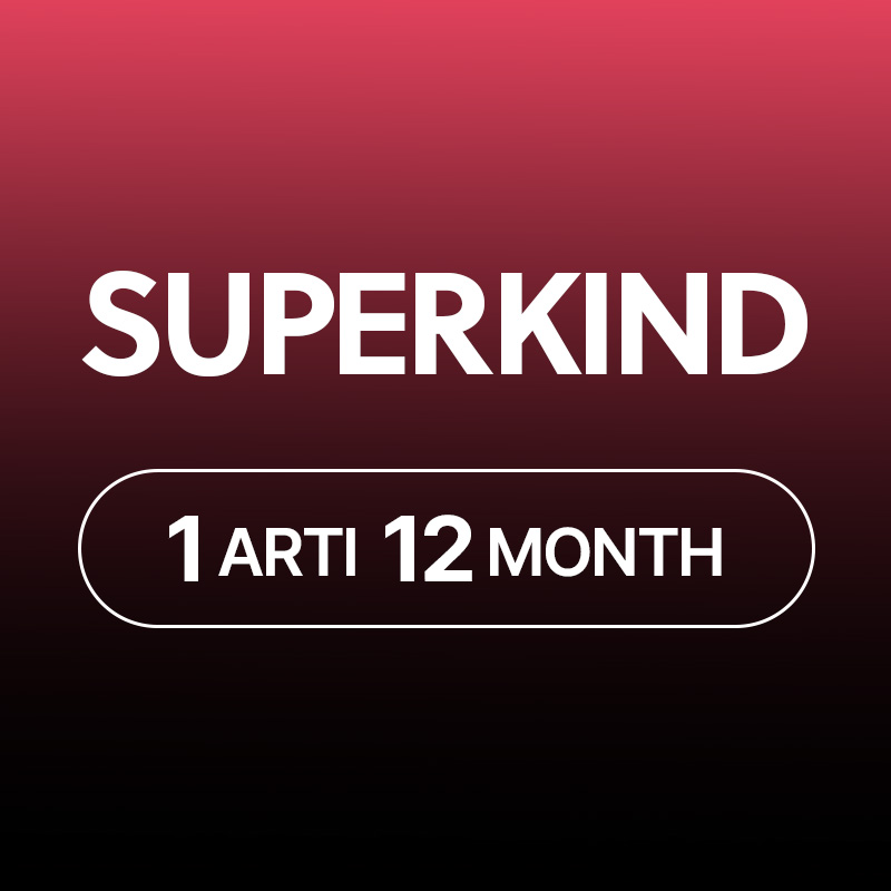 [SUPERKIND] BFF 1 Arti 12 month subscription | fromm store