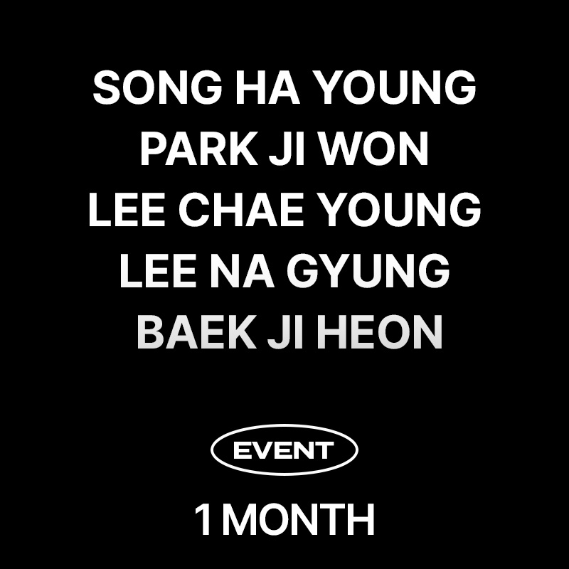 [pre-order][SONG HA YOUNG,PARK JI WON,LEE CHAE YOUNG,LEE NA GYUNG,BAEK JI HEON] Best fromm ...